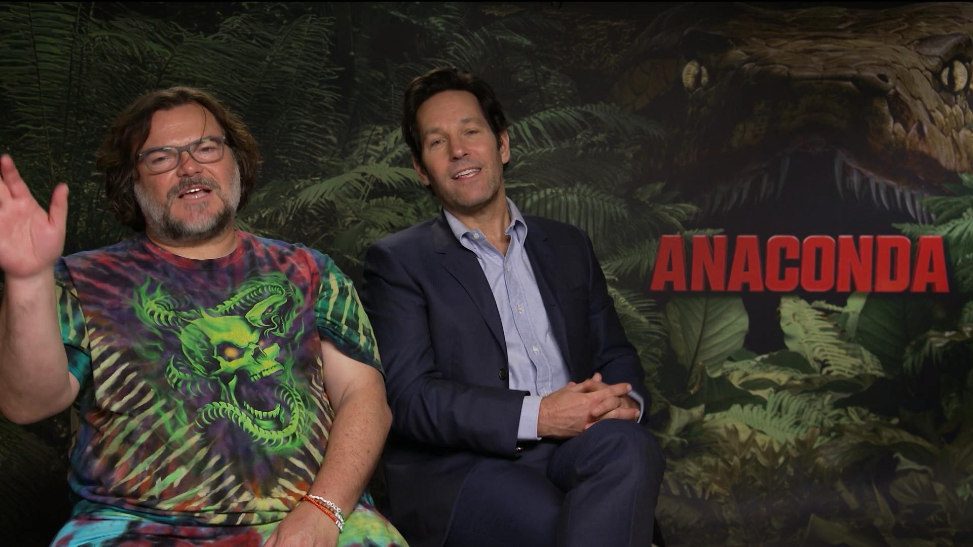 ¡Aterradora y divertida! Jack Black y Paul Rudd revelan detalles de ...